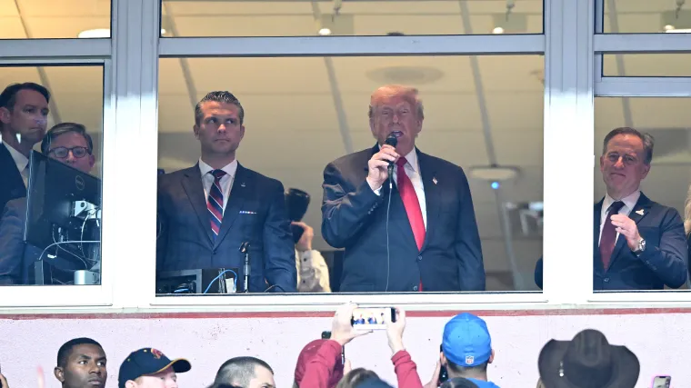 Donald Trump Fox broadcast highlights: US President gives game play-by ...