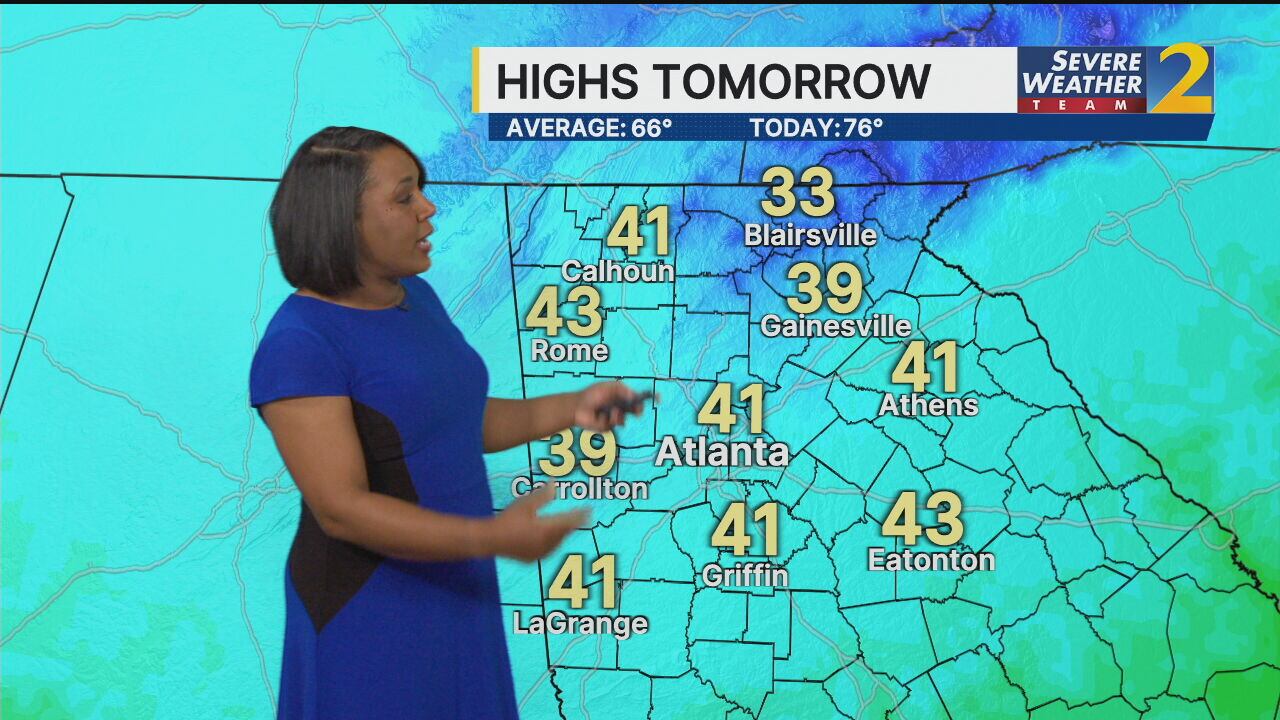 Bundle up! The first freeze of the winter is on the way