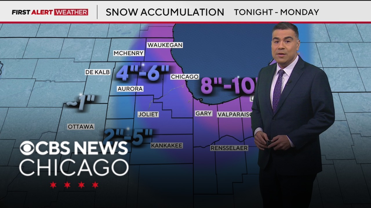 Winter Storm Warning in effect for Chicago area, NW Indiana