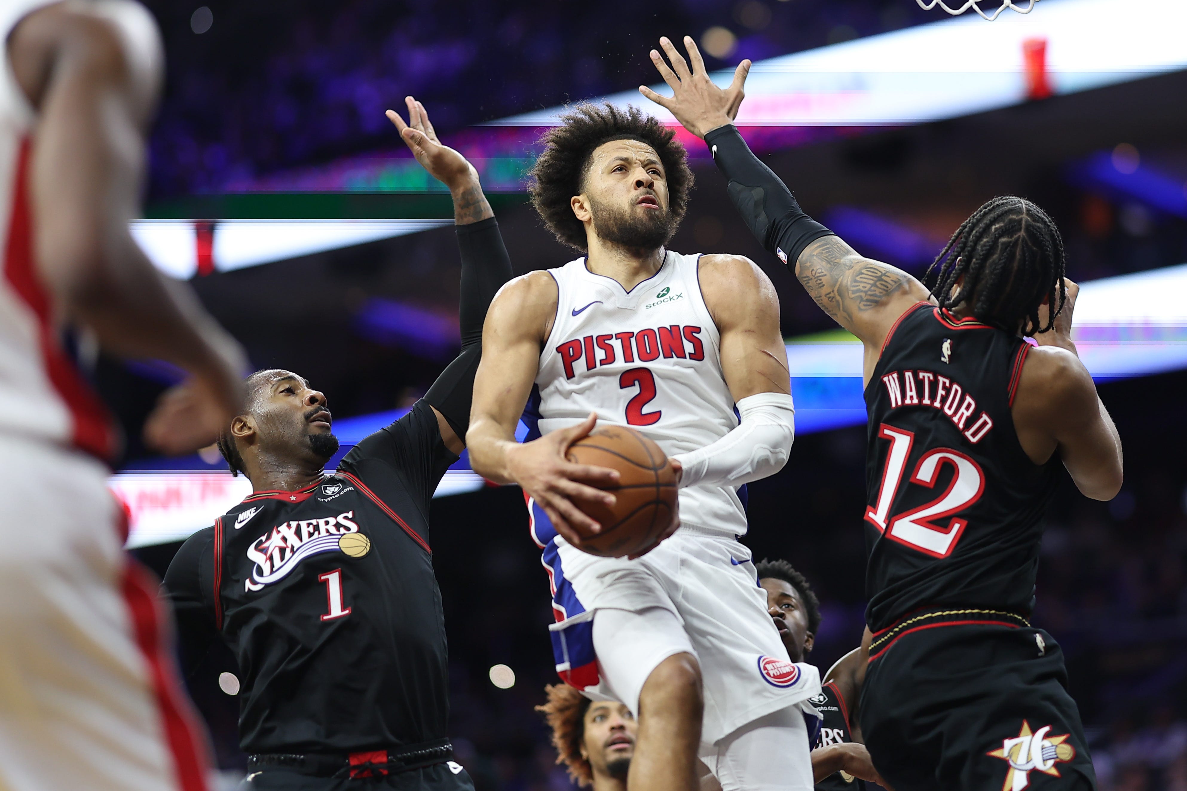 Cade Cunningham scorches 76ers in 2nd half to keep Pistons atop Eastern ...