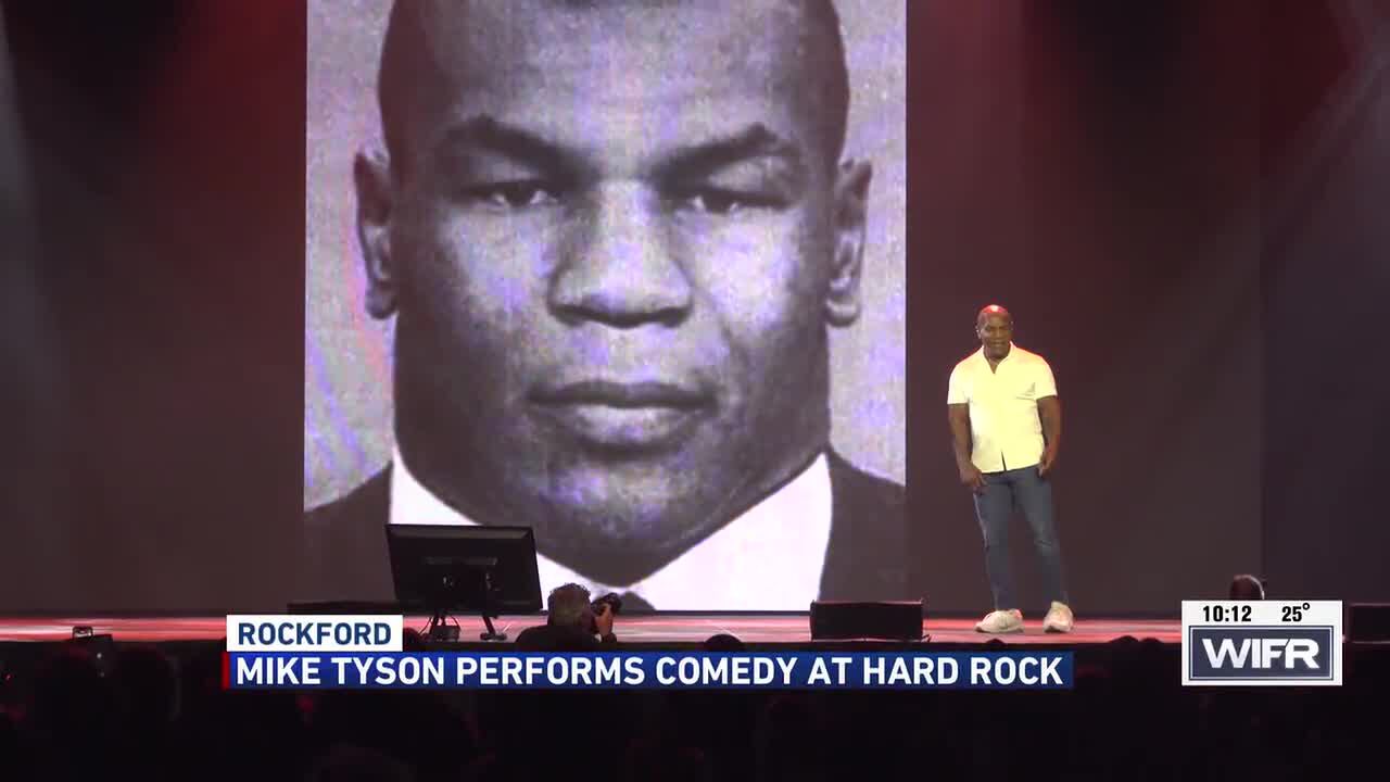 Mike Tyson begins latest tour at Hard Rock Casino Rockford