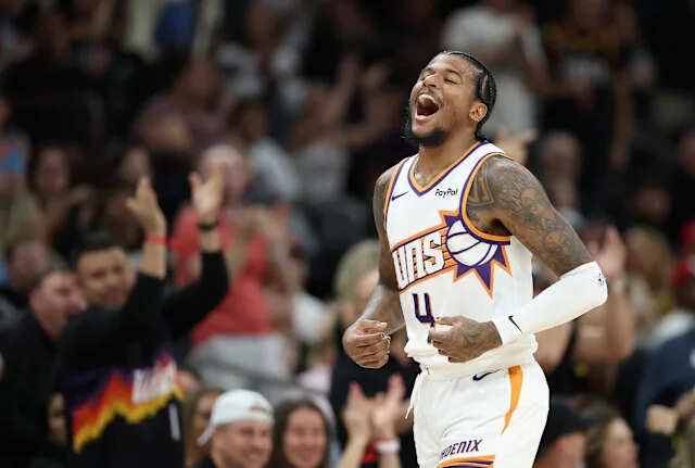 Jalen Green exits Phoenix Suns vs. Los Angeles Clippers game after ...