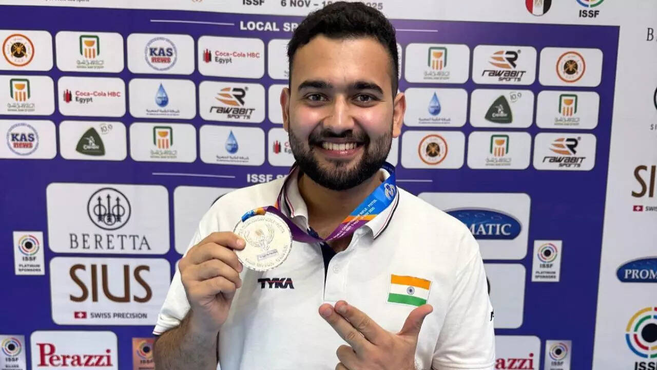 Podium finish for India! Anish Bhanwala clinches silver in Shooting ...