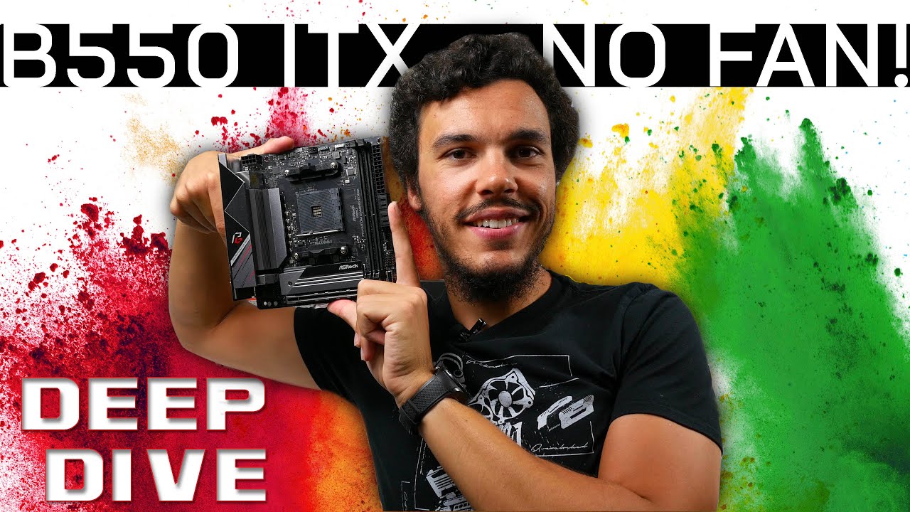 ASRock B550 Phantom Gaming ITX AX - The fanless wonder!