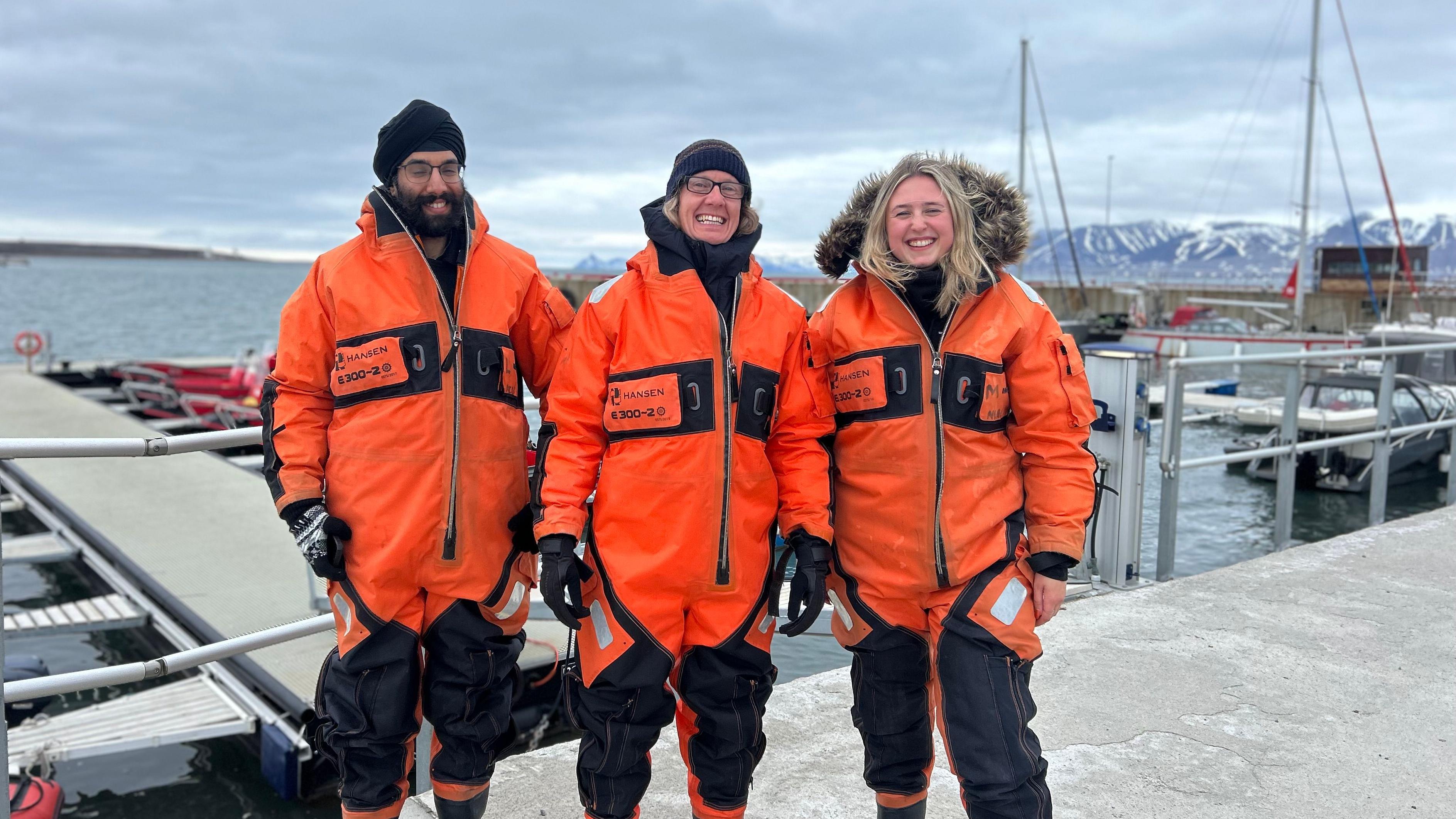 Researchers track climate change in Arctic Circle