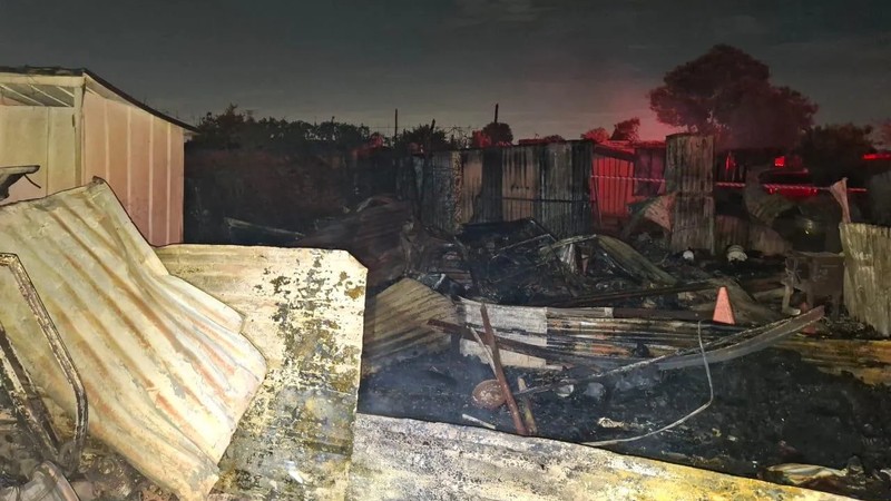PICS: Family of five perish in Ekurhuleni shack fire, teen escapes