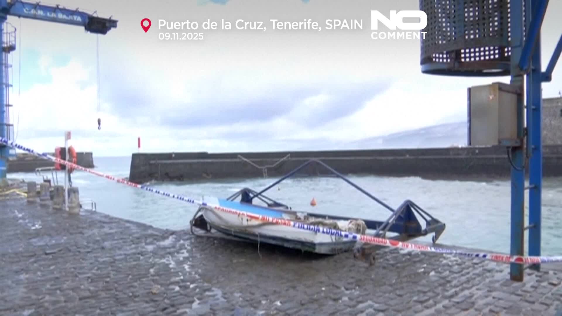 El fuerte oleaje se vuelve mortal en Tenerife, las autoridades alertan ...