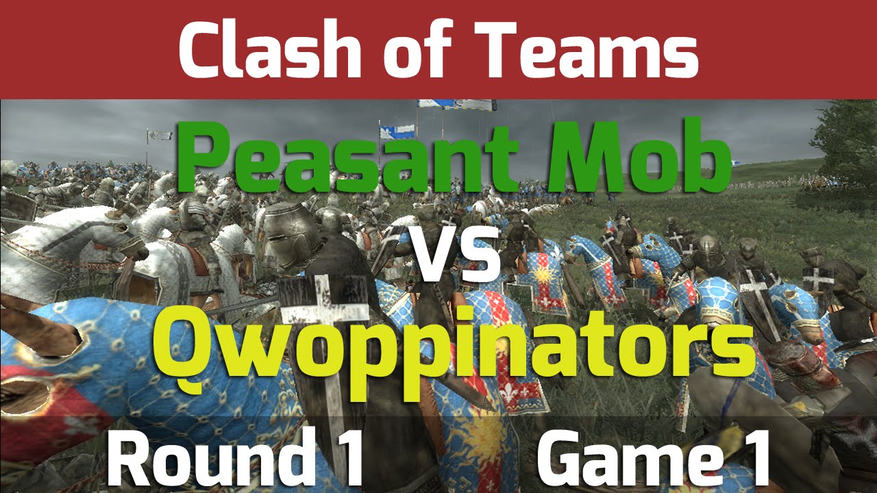 Tournament Round 1: Peasant Mob vs Qwoppinators