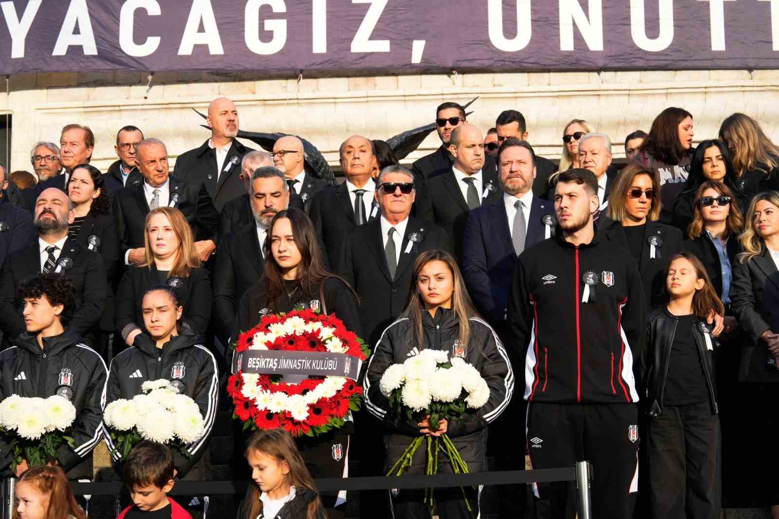 Beşiktaş Kulübü, Gazi Mustafa Kemal Atatürk’ü andı