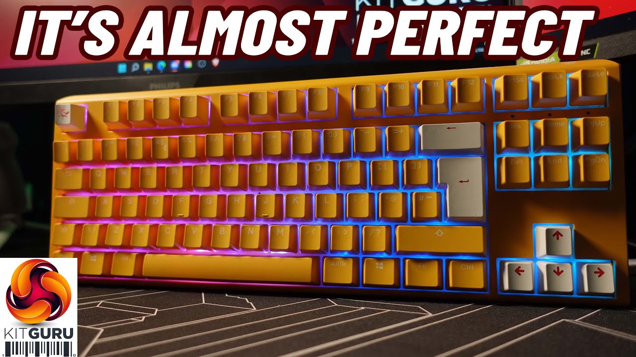 Ducky One 3 keyboard - this keyboard quacks 🐤