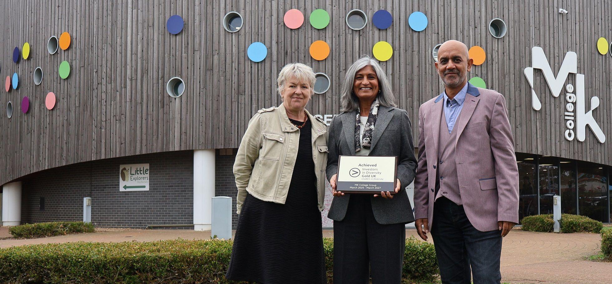 MK College gains two accolades for supporting team members