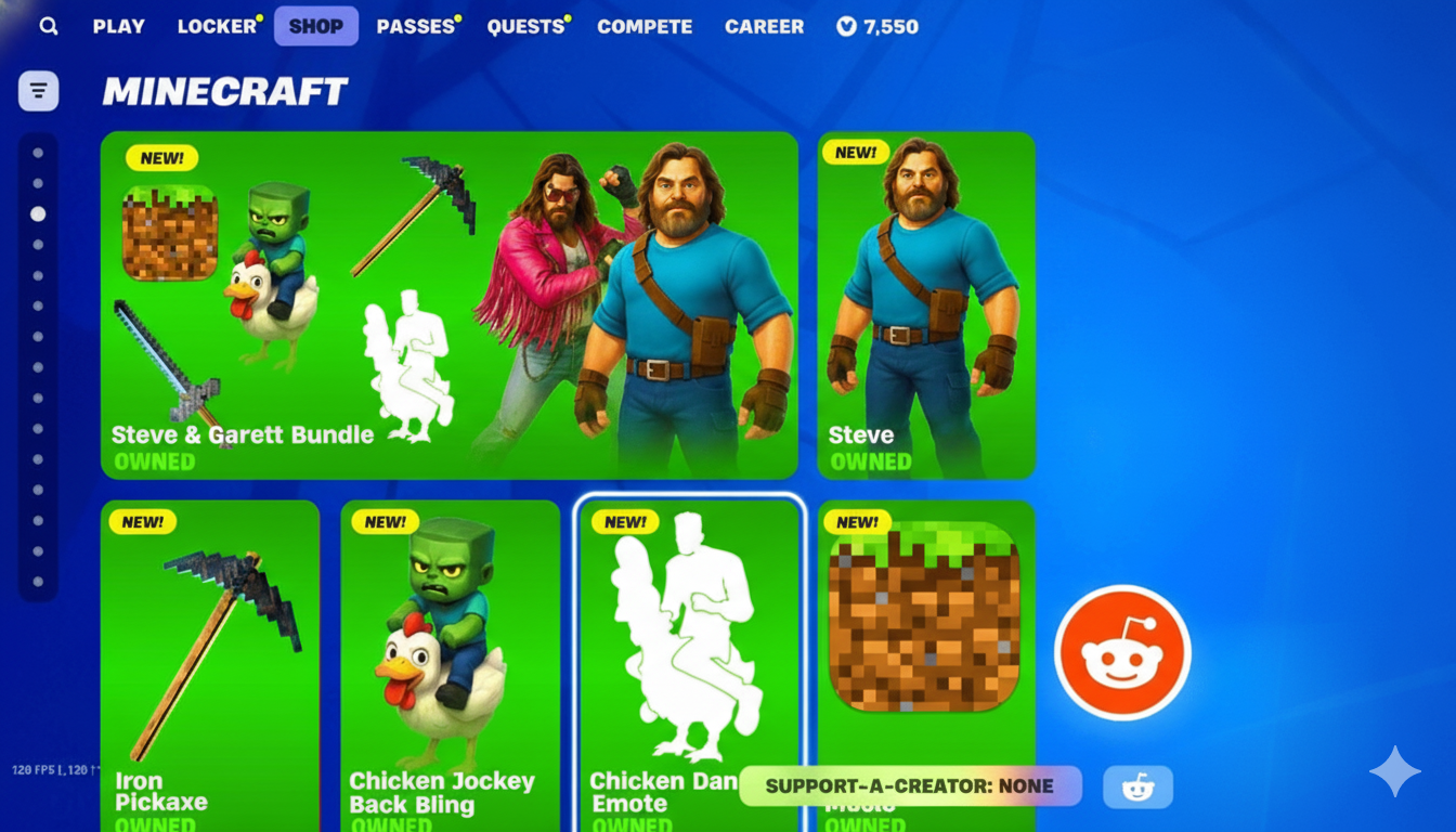 Fortnite x Minecraft Movie Trailer Breakdown & Reactions