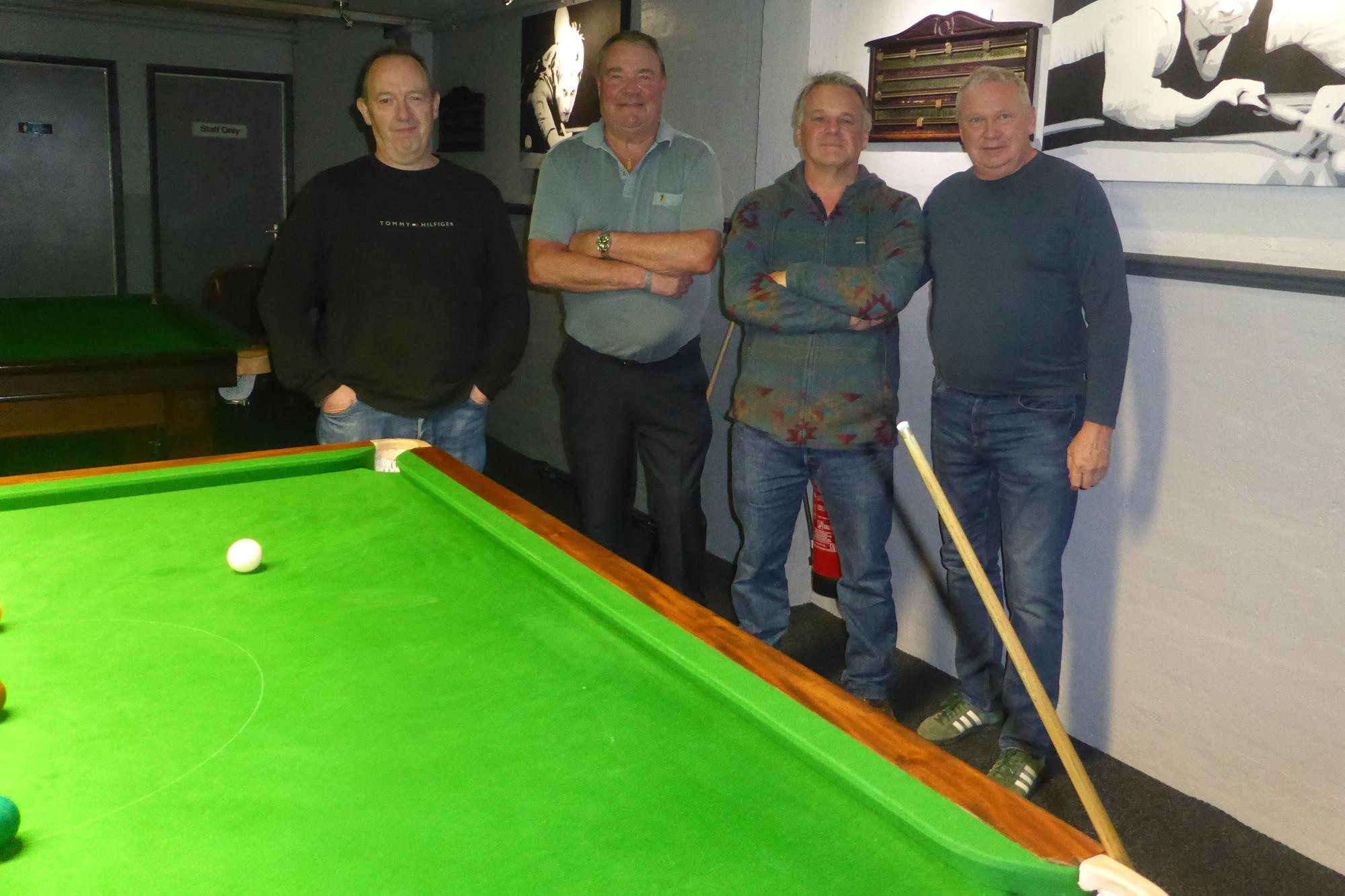 Intimidators and Amherst record snooker full houses