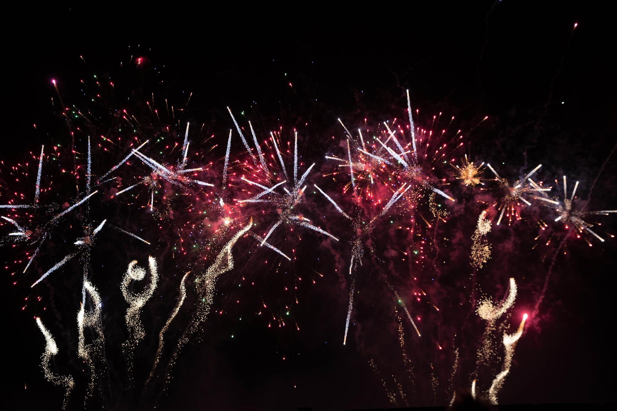 In pictures: Fireworks, food, laser show and fire breathers at ...