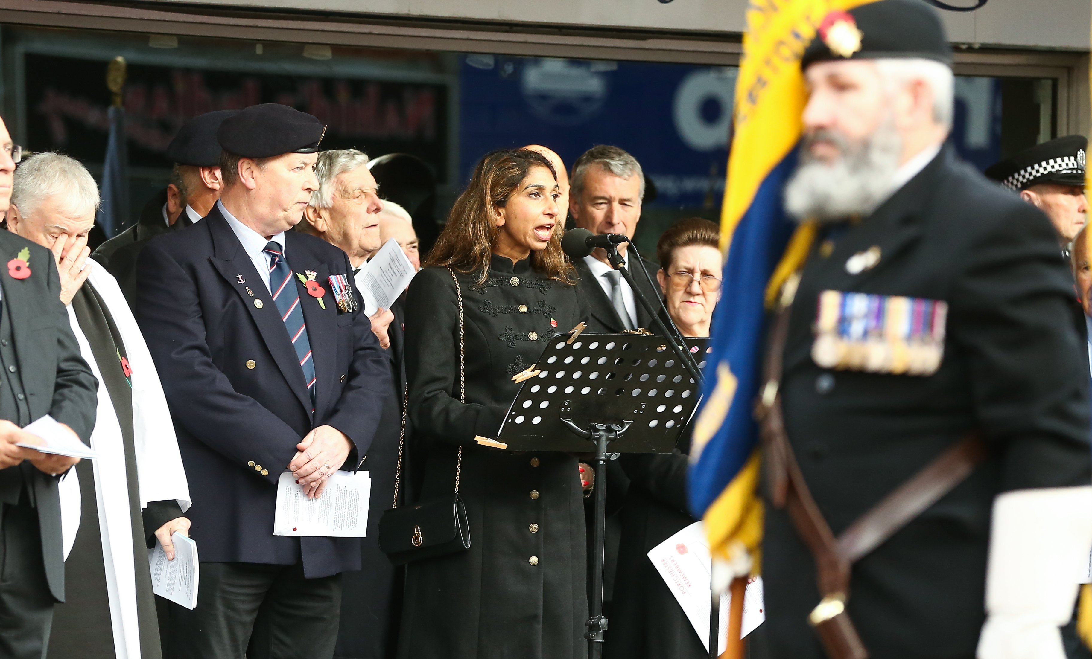 Remembrance: 10 thought-provoking pictures from Portchester service ...
