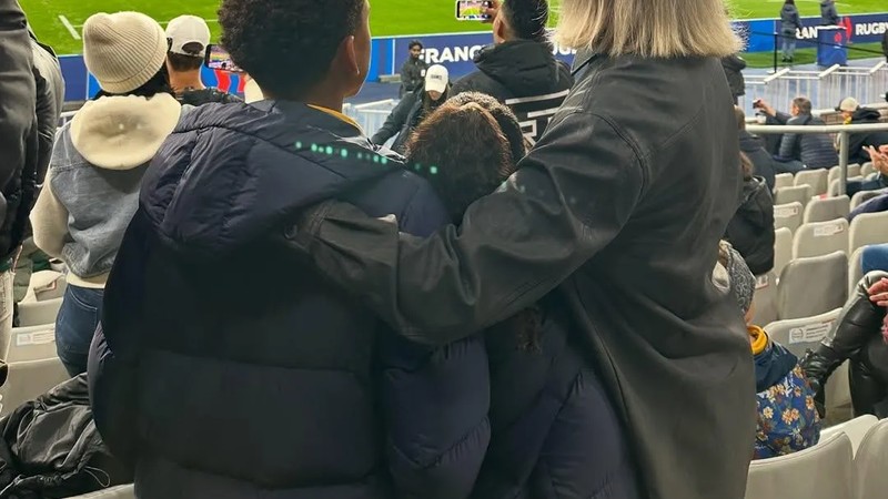 Rachel Kolisi and the kids return home after cheering Siya Kolisi's ...