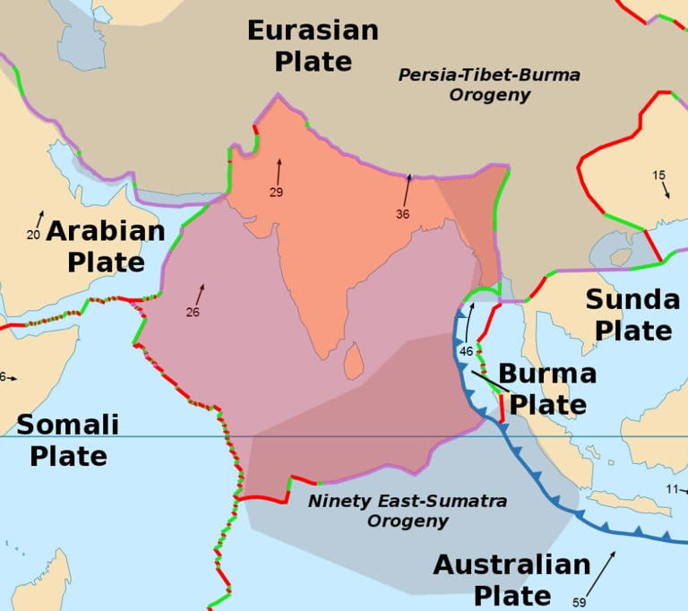 Indian Tectonic Plate Is Splitting Apart Beneath Tibet, Scientists Warn ...