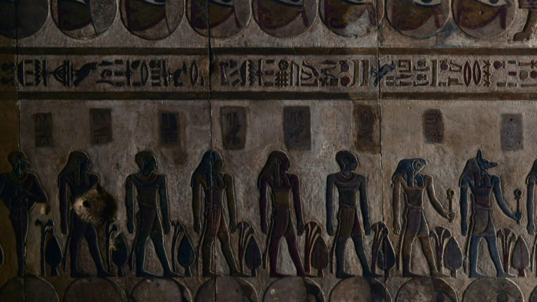 Archaeologists cleared centuries of dust and bird droppings to discover ...