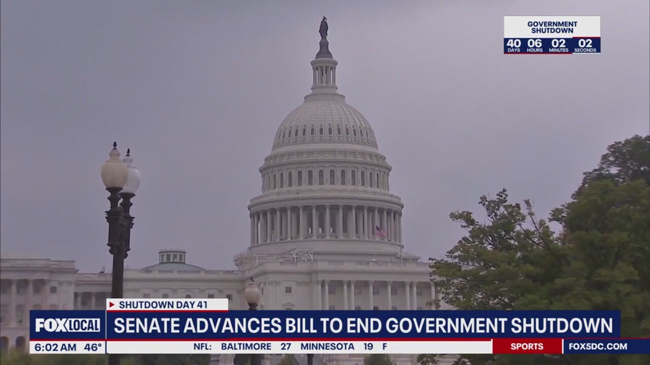 Government Shutdown Update: Senate advances plan to end standoff