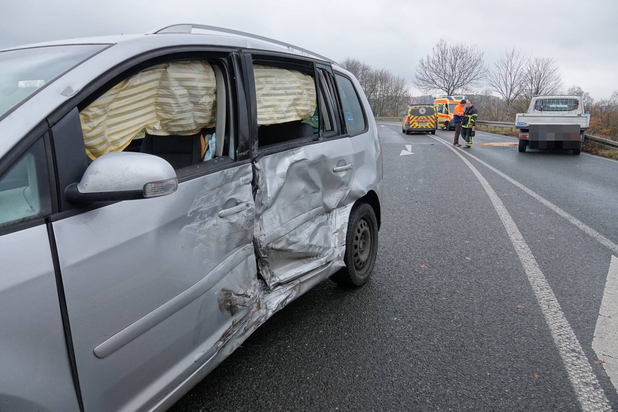 Wunderbar Unfall B170 Heute Bild