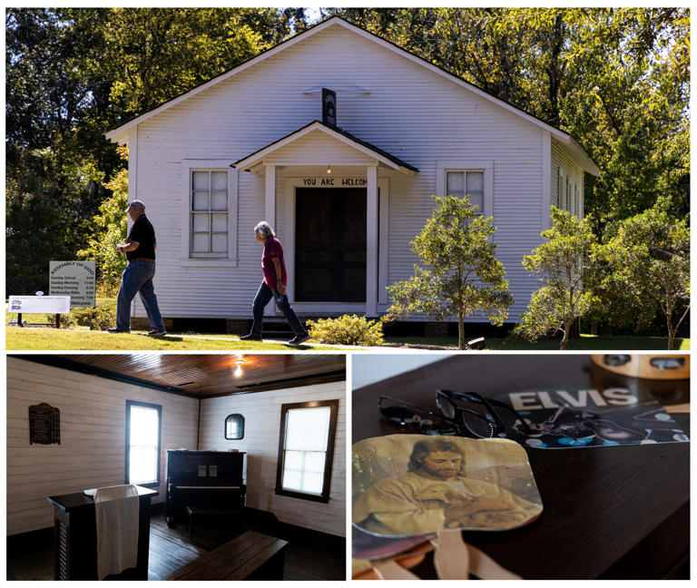 We followed Elvis from Tupelo to Graceland. It wasn't far but the ...