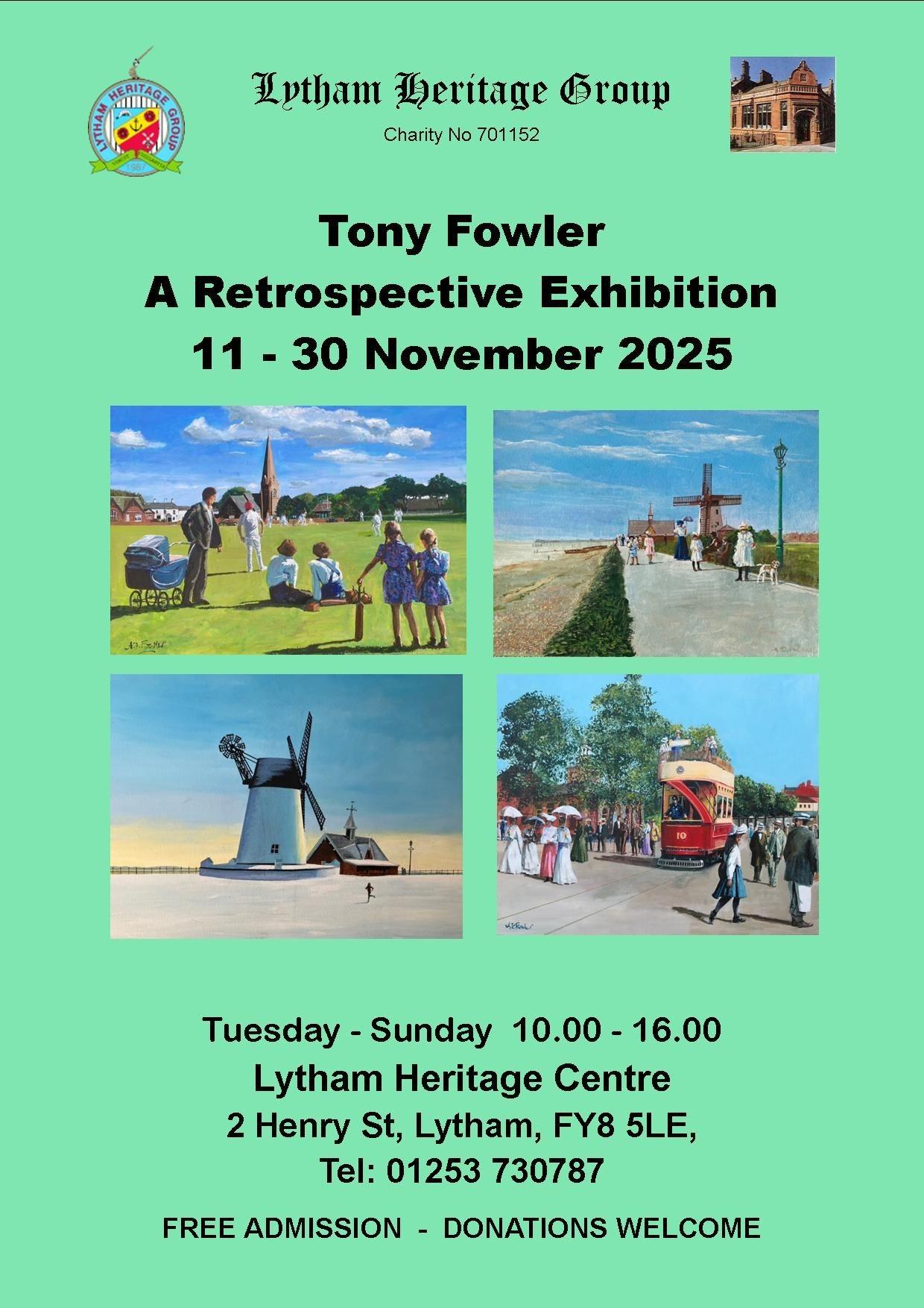 Lytham Heritage Centre - Tony Fowler Art Exhibition