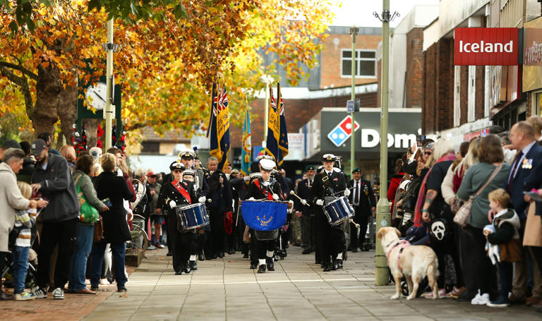 Remembrance: 10 thought-provoking pictures from Portchester service ...