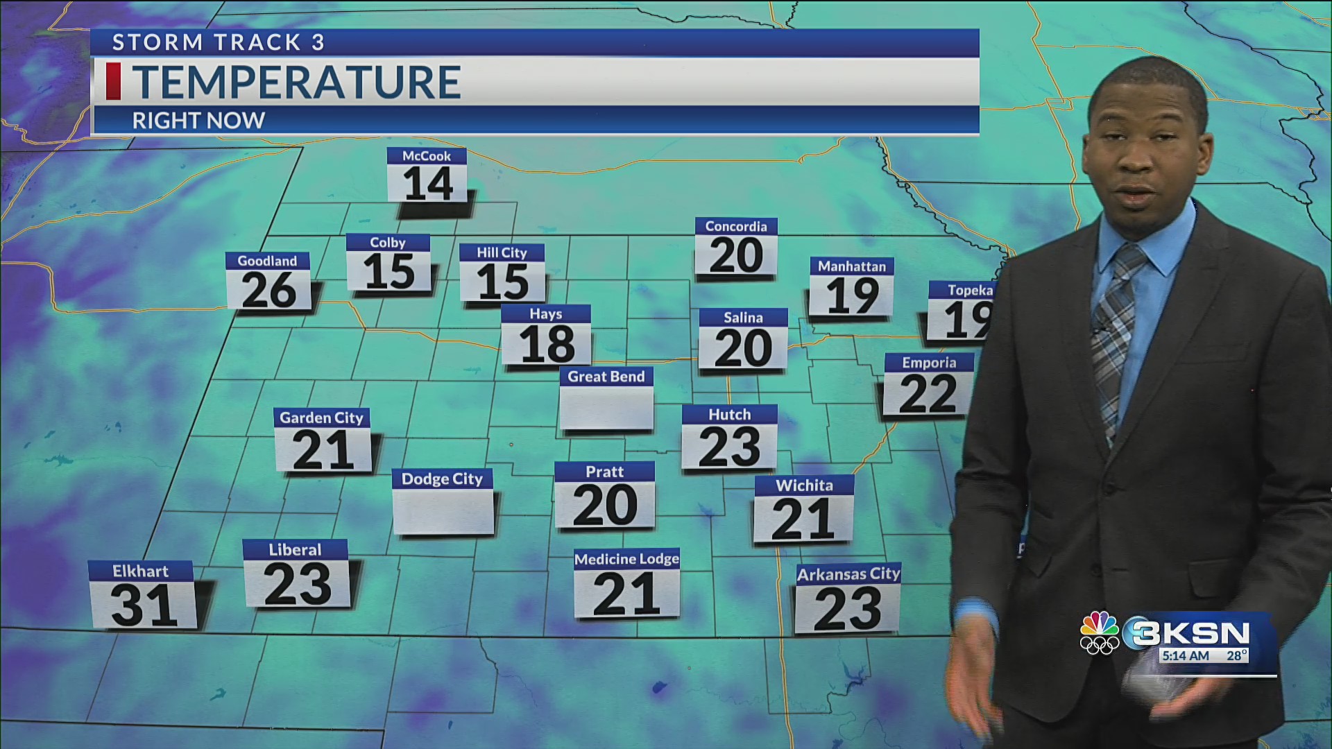 Monday morning forecast
