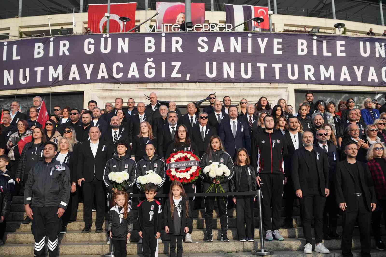 Beşiktaş Kulübü, Gazi Mustafa Kemal Atatürk’ü andı