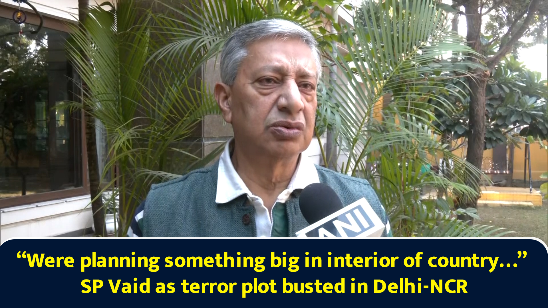 “Were planning something big in interior of country…” SP Vaid as terror ...