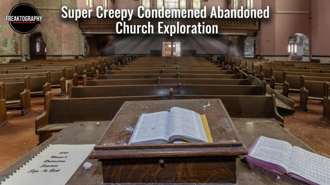 Super Creepy Condemned Abandoned Church Exploration