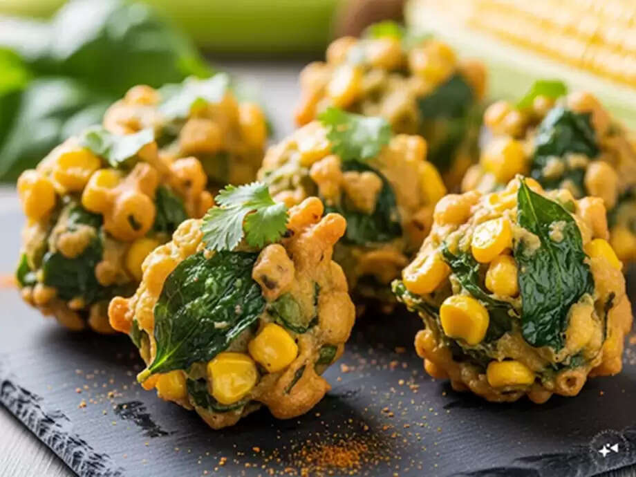 Delicious Corn and Spinach Pakora Recipe for Cozy Evenings