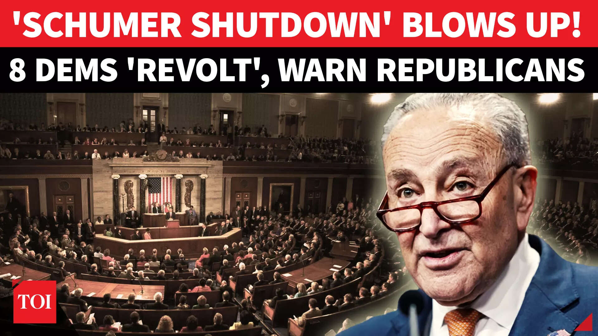 Schumer Shutdown Saga: 8 Dems 'Defy Party Line' But Warn Republicans ...
