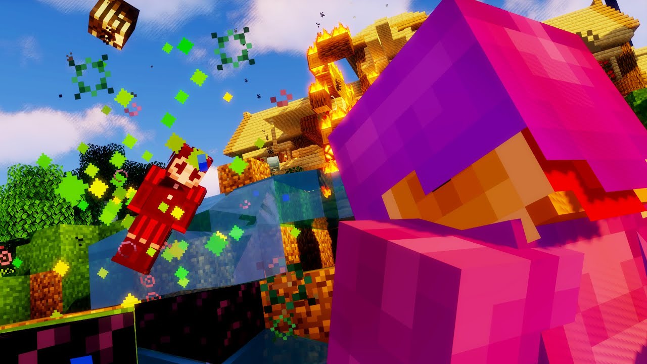 Revenge for His Dog in Minecraft
