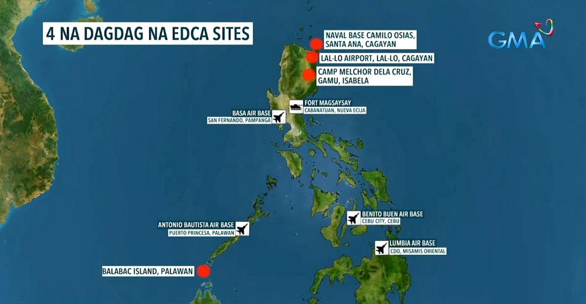 Palace says EDCA sites helpful in disaster response