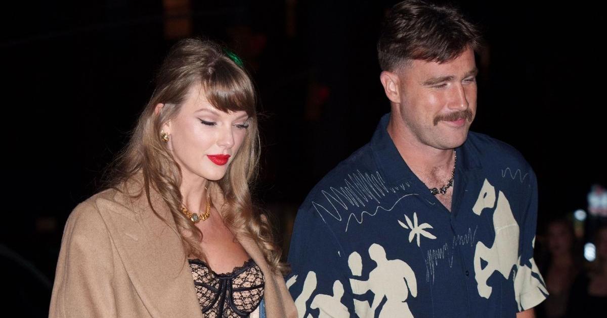 Photos: Taylor Swift's Sheer Stockings on Date Night Go Viral