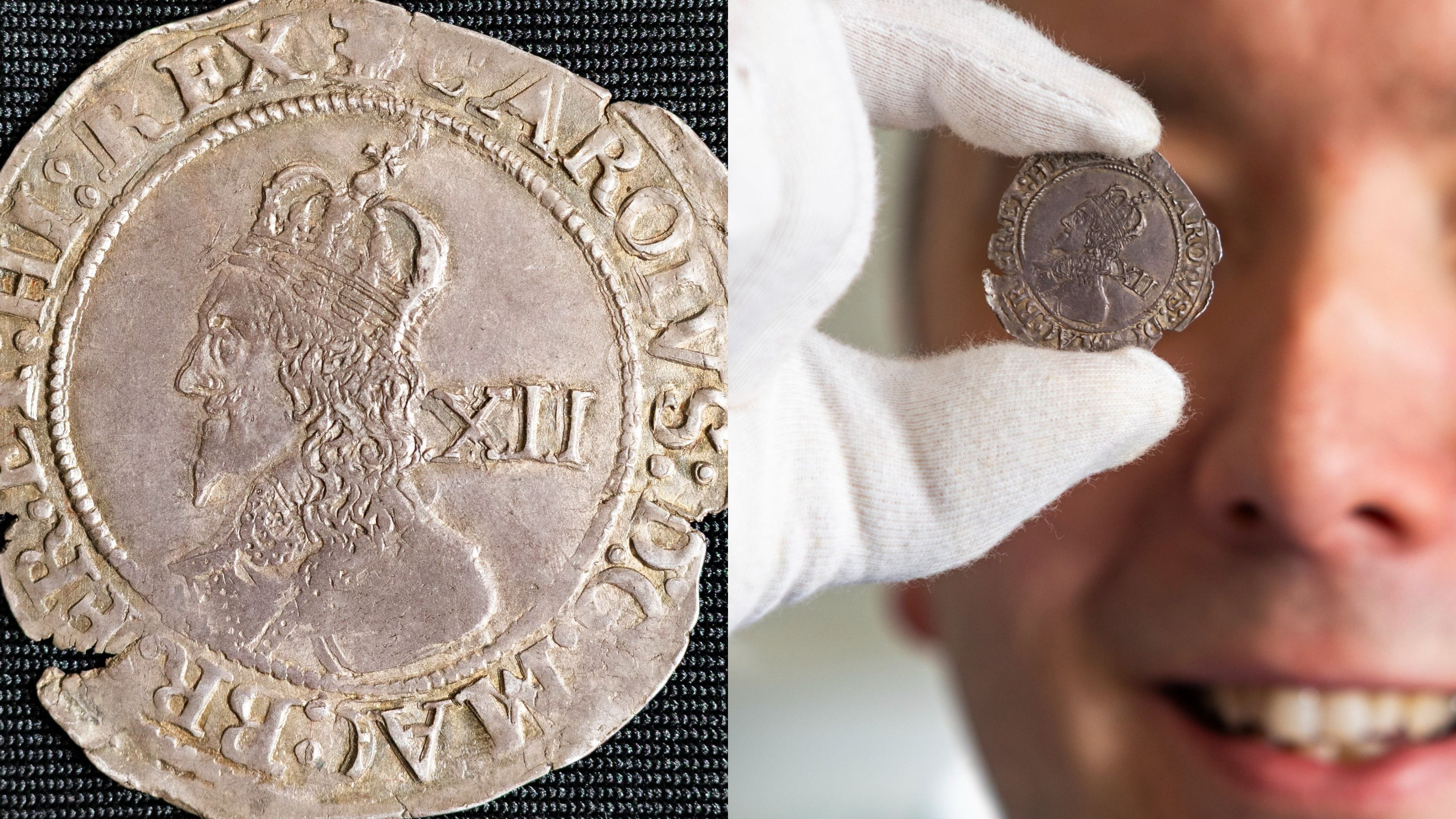 Rare 400yo coin printed as English Civil War 'political propaganda ...
