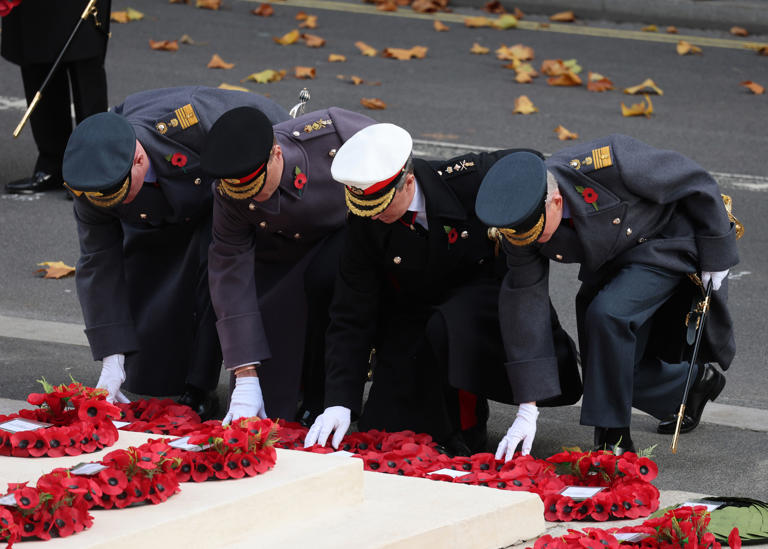 Poignant moments from the National Service of Remembrance at The ...