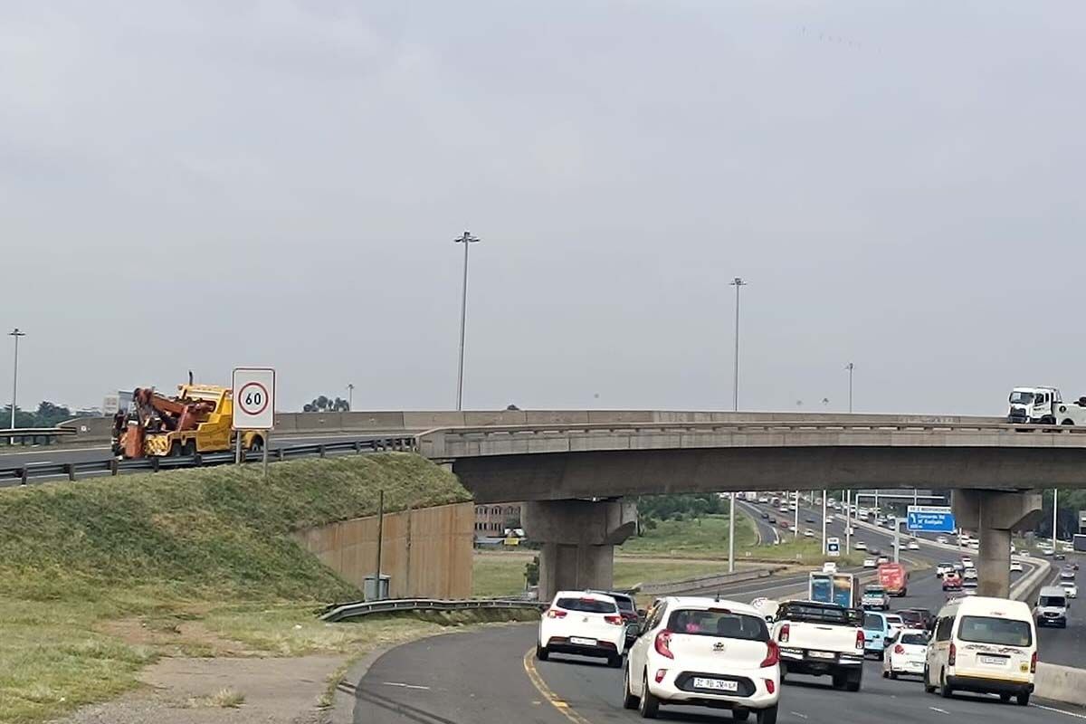 A busy Johannesburg highway is turning heads – here’s why