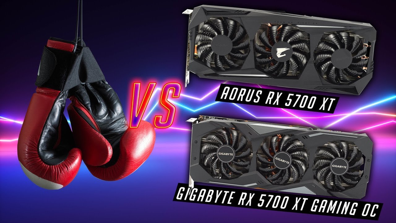 Head to head! Gigabyte vs Aorus RX 5700 XT showdown!