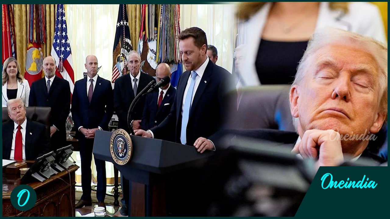 Trump Caught Nodding Off Mid-Meeting as Officials Discuss Sleep and ...