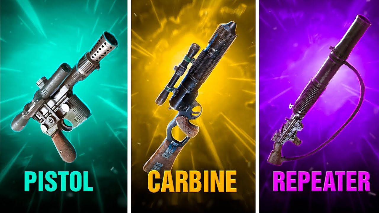From Pistols to Cannons: Every Star Wars Blaster