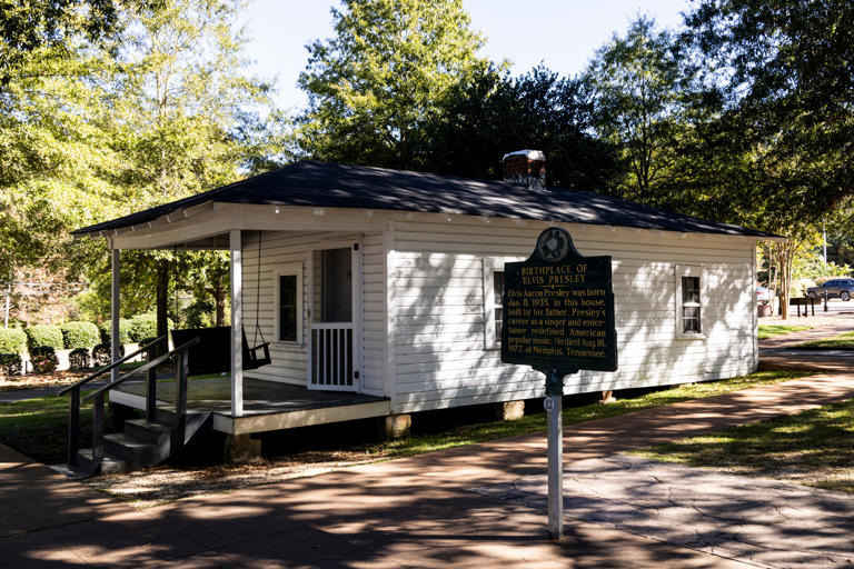 We followed Elvis from Tupelo to Graceland. It wasn't far but the ...