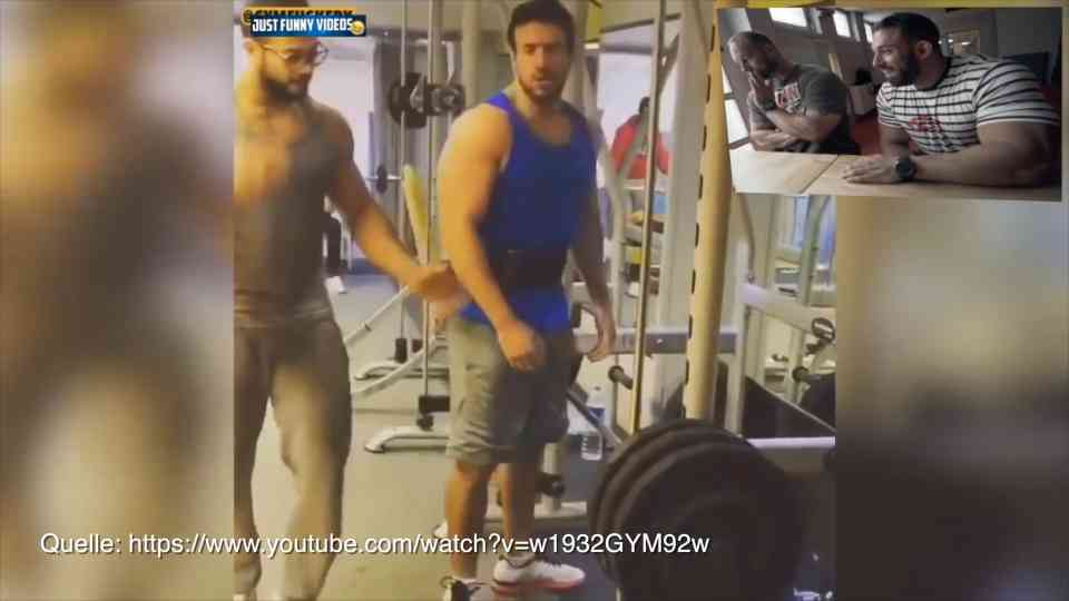 Bodybuilder reagieren auf Gym Fails!