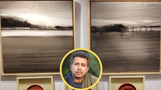 The Spectrum Art Fair: Artworks of actor-painter Pankaj Jha and 110 ...