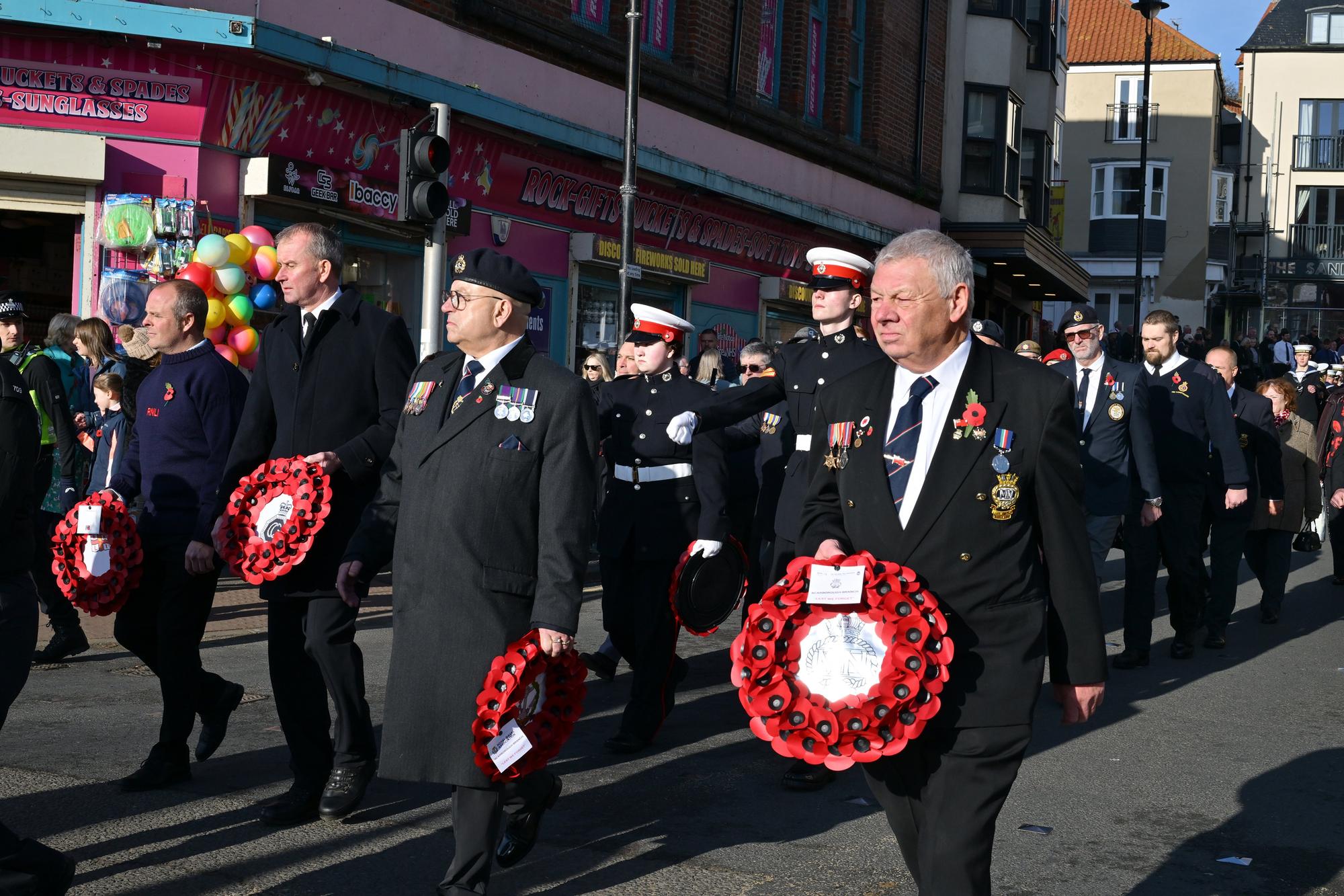 Scarborough Marks 78 Years of “Laying Poppies on the Sea” Remembrance ...