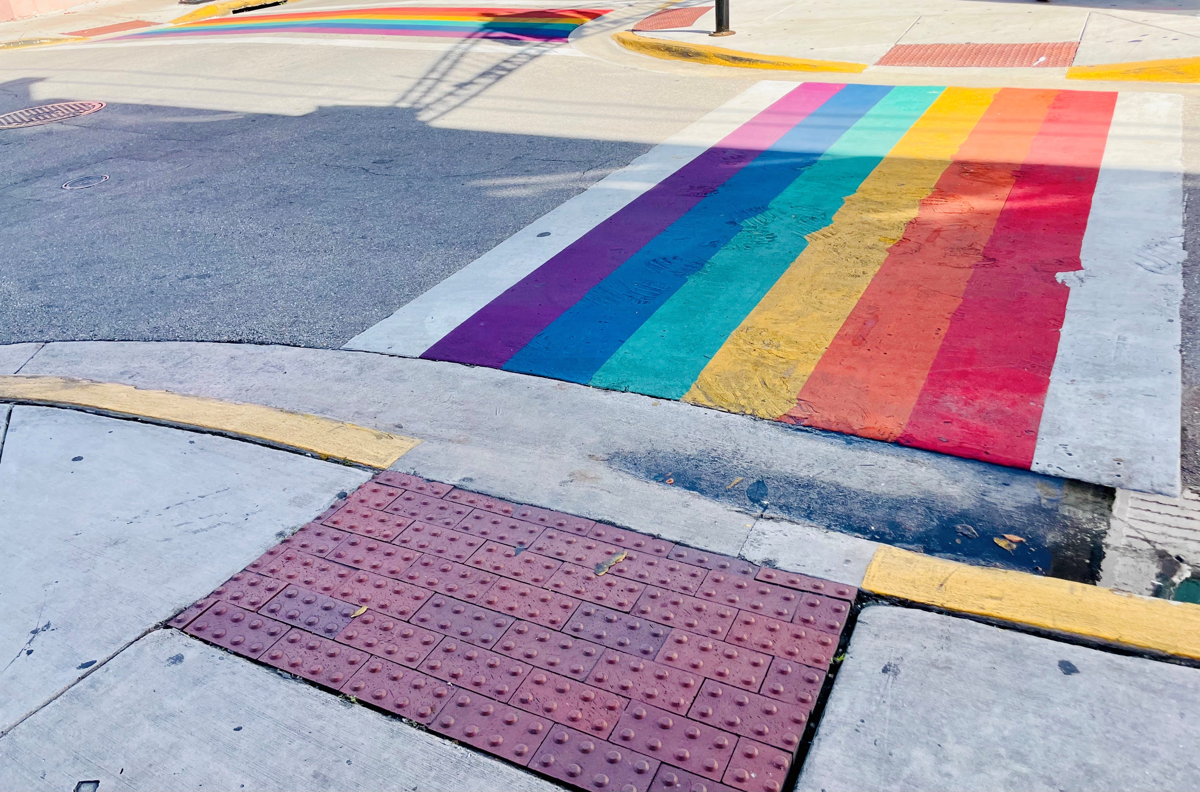 Dallas asks state to spare Oak Lawn rainbow crosswalks from removal order