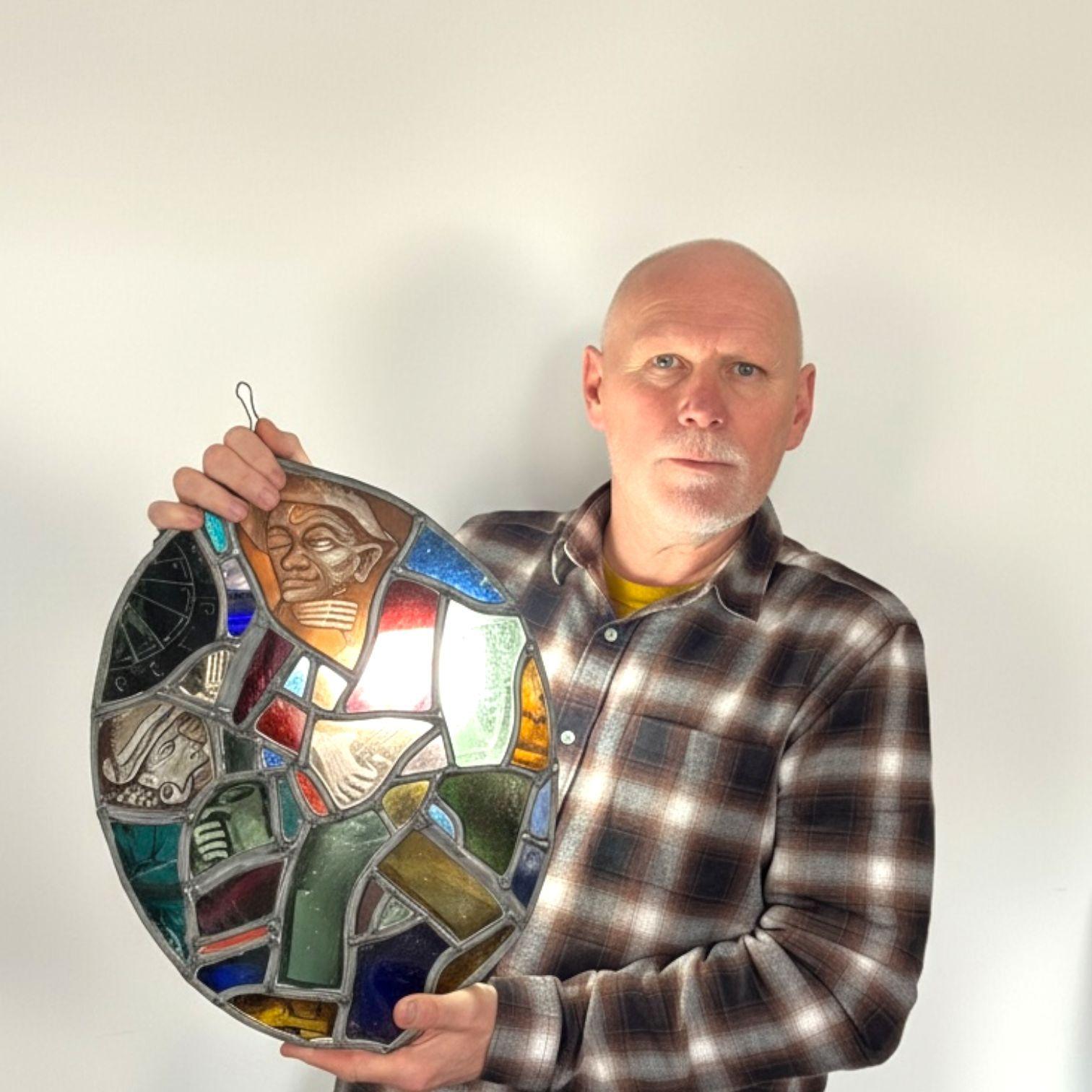 Bottoms up! Pub-themed stained glass set to raise the bar at ...