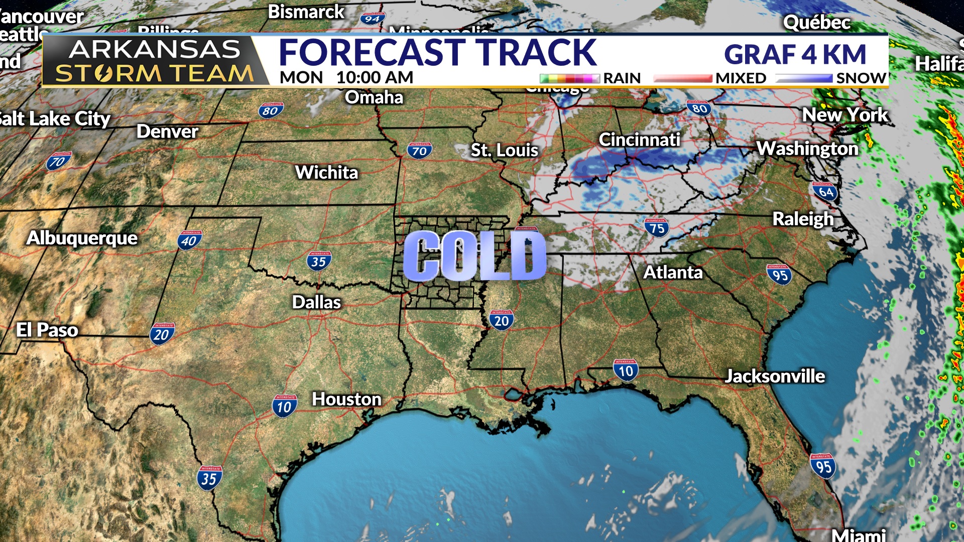 A Freezing Cold Morning Across The State