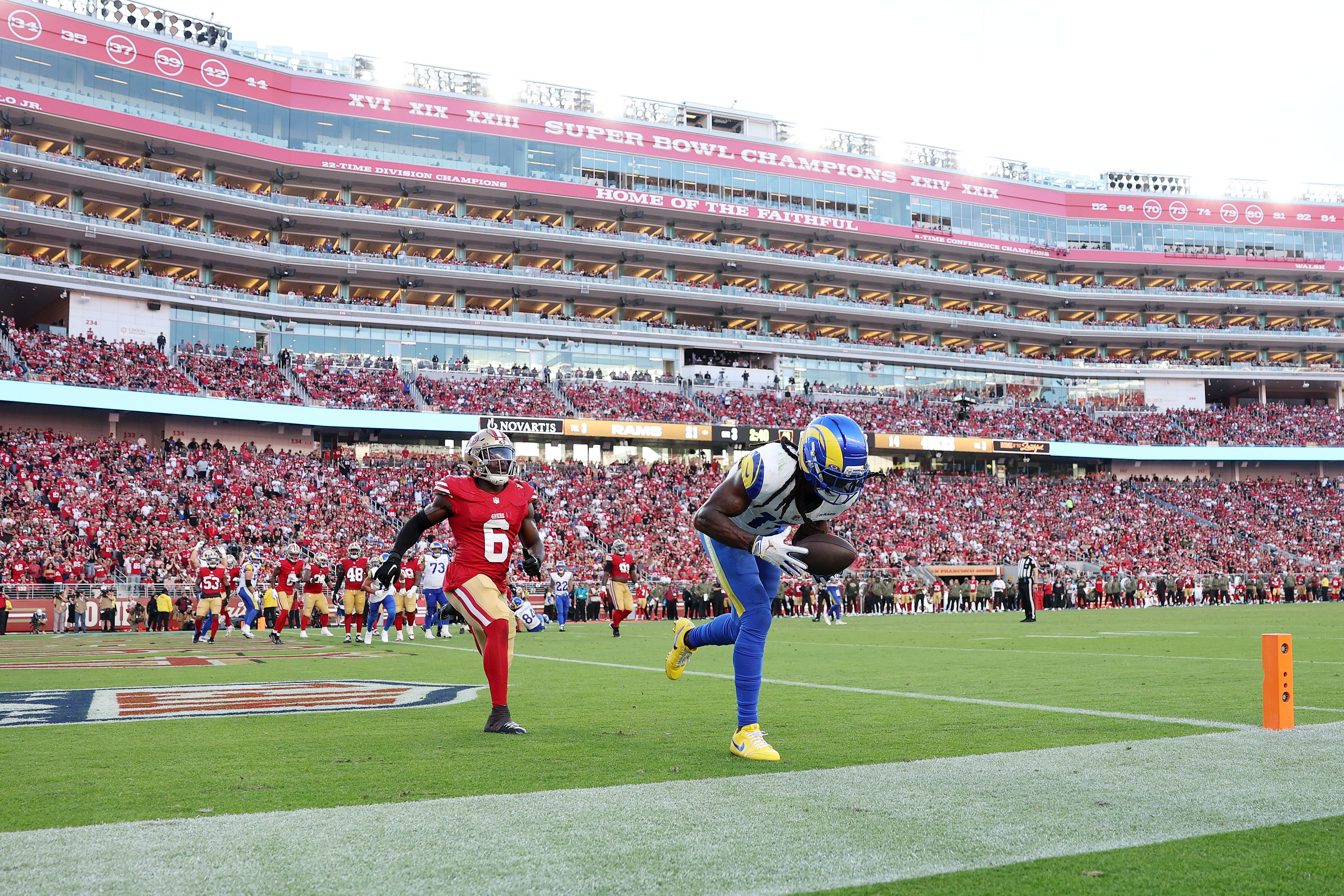 Rams' Davante Adams passes Hall of Fame TE for 8th-most receiving TDs ...